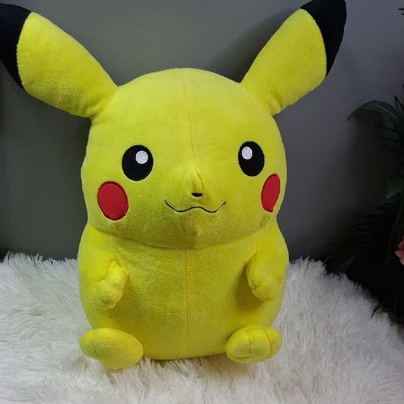 Pokemon | Toys | Pokemon Pickachu Yellow Plush Toy | Poshmark
